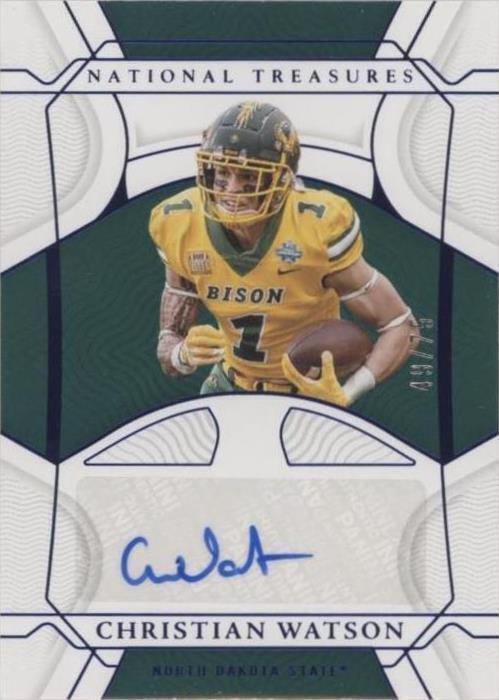 2022 Panini National Treasures Collegiate - Rookie Signatures Christian ...