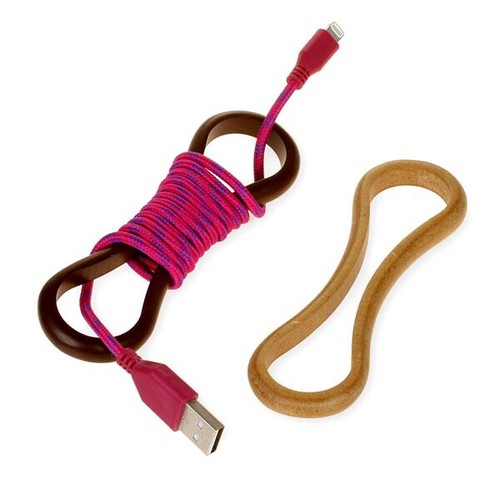 SYSTEM-S Real Wood Cable Manager Wrap Cable Reel Winder Cable ...