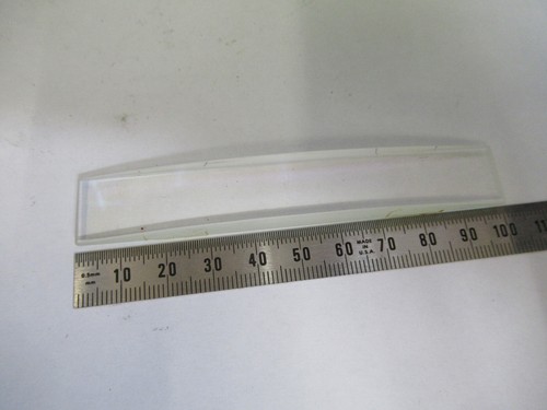 OPTICAL BI CX CONVEX RECTANGULAR LENS LASER OPTICS AS PICTURED #W5-B-08 ...