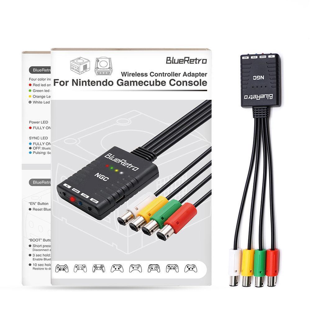 Wireless Controllers Adapter For NGC Supports 4 Bluetooth Compatible ...