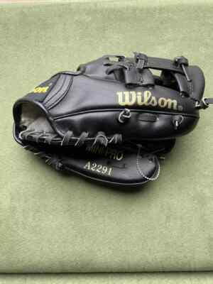 Wilson 9" Mini Pro Right Hand Throw T-ball Baseball Glove Brown Youth ...
