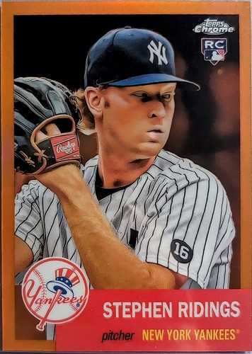 Stephen Ridings 17/25 Rookie Orange Refractor 2022 Topps Chrome ...