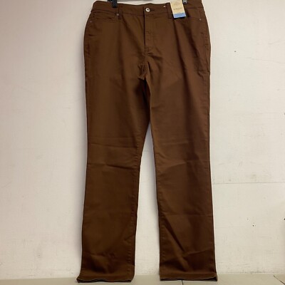 St. John's Bay Women's Straight Leg Secretly Slender Pants Size 16T ...