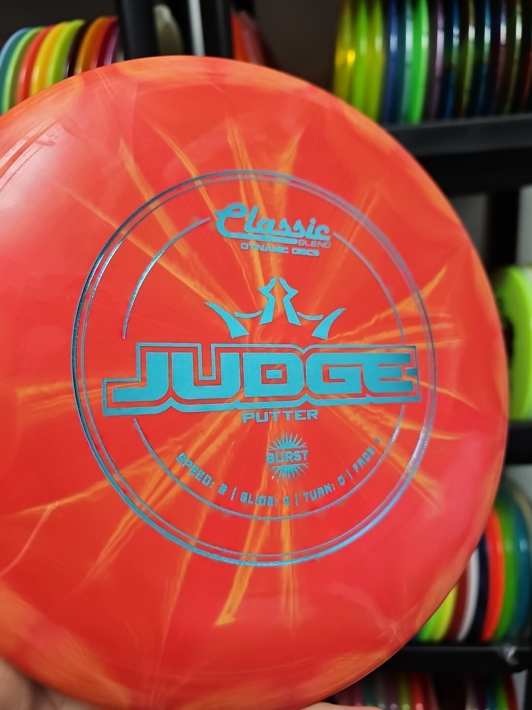 Dynamic C Blend Burst Judge 173g #5 Classic Discs Golf Putter Approach ...