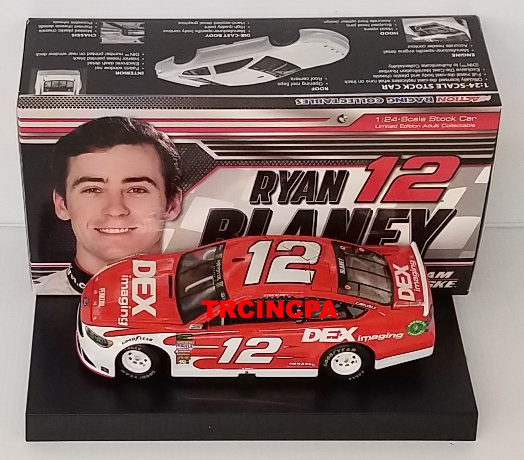 Ryan Blaney 2018 Lionel #12 Dex Imaging Ford Fusion 1/24 | eBay