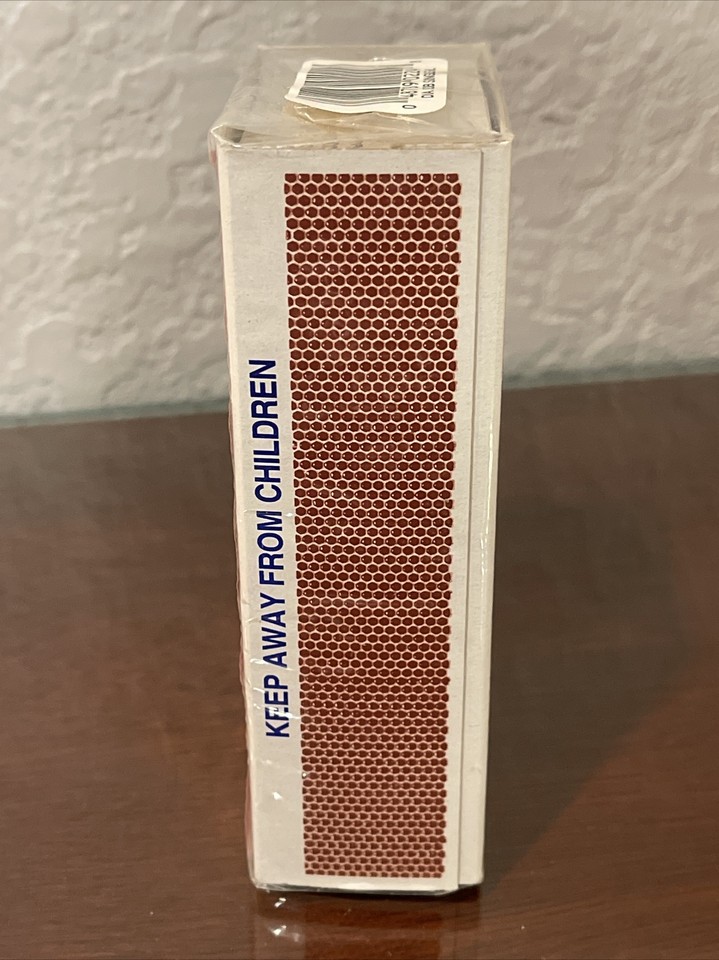 1 Vintage Box Diamond Strike On Box Large Kitchen Matches USA 250 NIP ...