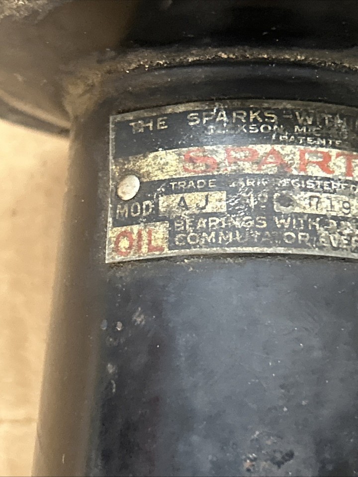 Vintage Antique Car Horn Sparton AJ 6 Volt | eBay