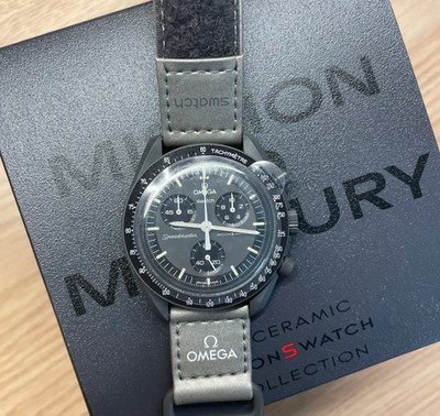 Swatch x Omega MoonSwatch Mission to Mercury SO33A100 Bioceramic Watch ...