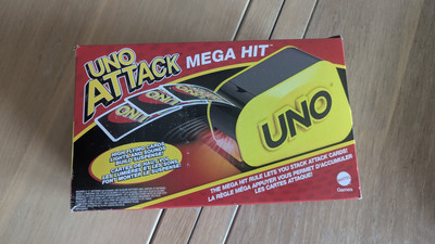 Mattel UNO ATTACK MEGA HIT | Working Card Launcher and UNO Cards! | eBay