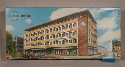 Opened Kibri HO Scale Office & Business Building Kit - B-8200 | eBay