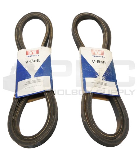 LOT OF 2 NEW WOODS 5L680 V-BELT 5/8" | eBay