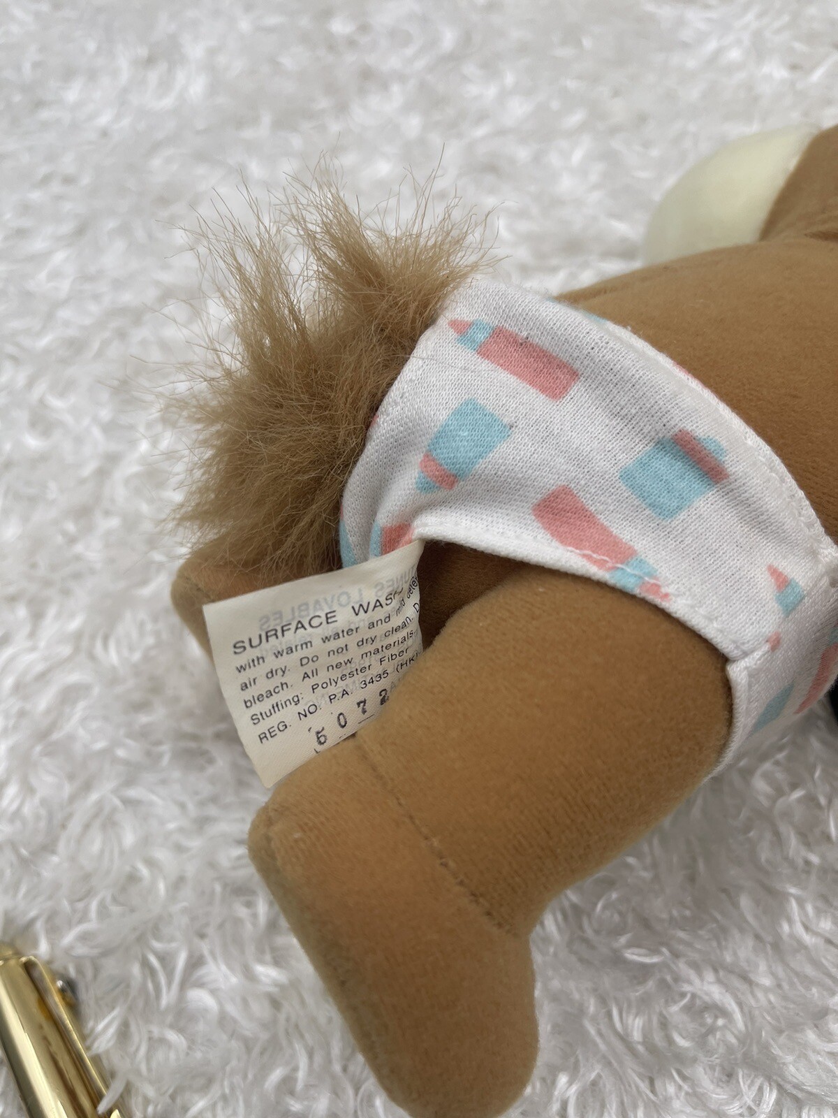 Vintage Tyco 1995 Looney Tunes Lovables Baby Wile E Coyote Plush in ...