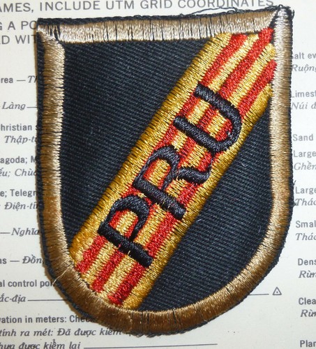 Beret Flash Patch - US SPECIAL FORCES - PRU RECON COMMAND - Vietnam War ...
