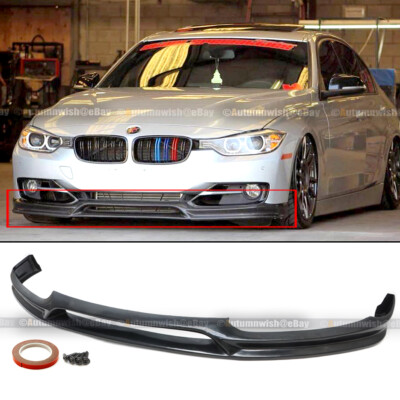 2012-2015 BMW 3 Series F30 Base 3D Style Front PU Bumper Lip Spoiler ...