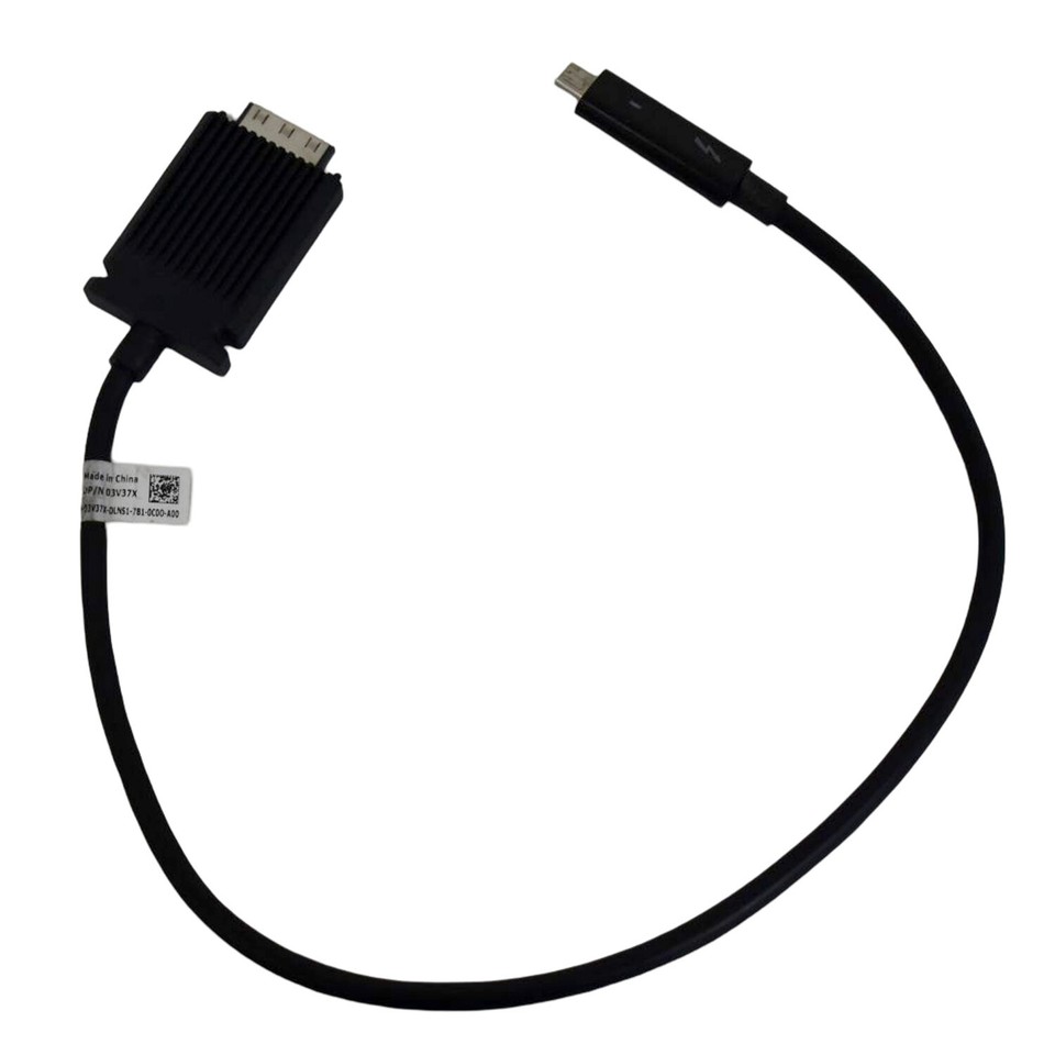 Genuine Dell Thunderbolt 3 USB-C Cable for TB15 TB16 Dock K16A K17A ...