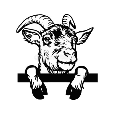Goat Vinyl Die Cut Car Decal Sticker | eBay