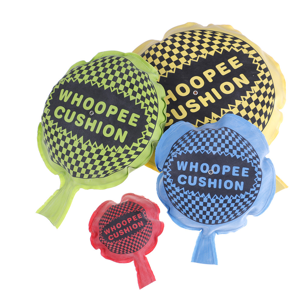 Self Inflating Whoopee Cushion Joke Prank Party Fart Whoopie Balloon ...