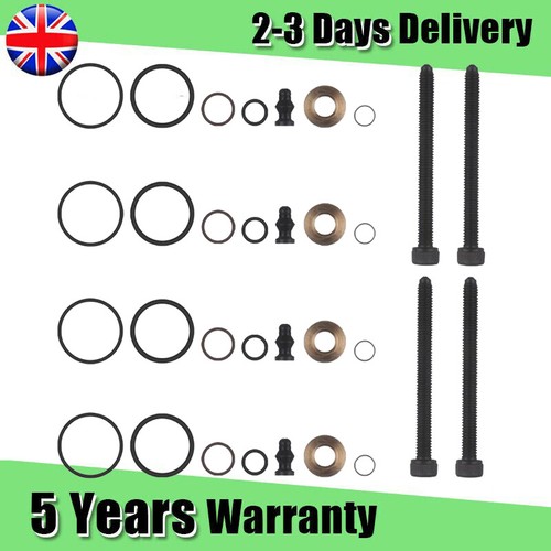 4x PD INJECTOR SEALS KIT & BOLTS FITS BOSCH For Audi VW 1.4 TDI 1.9 TDI ...