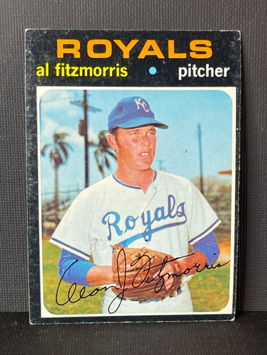 1971 TOPPS # 564 AL FITZMORRIS KANSAS CITY ROYALS | eBay