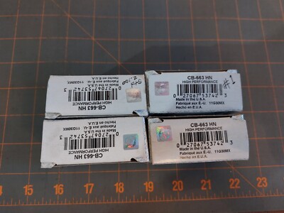 Clevite Rod Bearing Set 4 CB663HN Race Bearings Chevy 305 327 350 400 ...