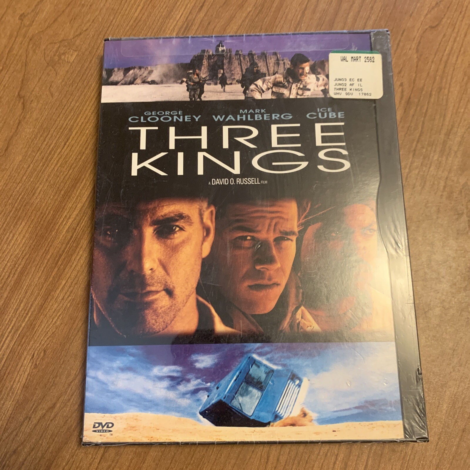 Three Kings (DVD, 2000) New, George Clooney, Mark Wahlberg, Ice Cube ...