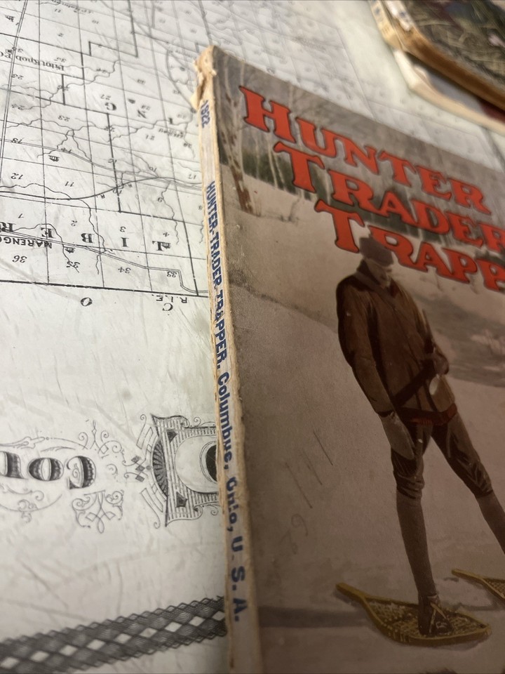 Vintage March 1922 Hunter Trapper Trader Magazine Complete | eBay