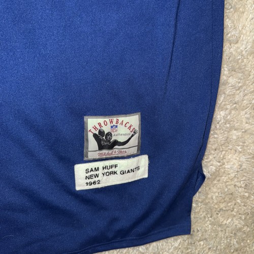 1962 VINTAGE AUTHENTIC SAM HUFF JERSEY 2XL 52 MITCHELL NESS | eBay