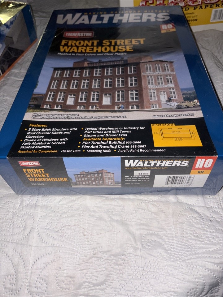 WALTHERS CORNERSTONE HO KIT FRONT STREET WAREHOUSE 933-3069 | eBay