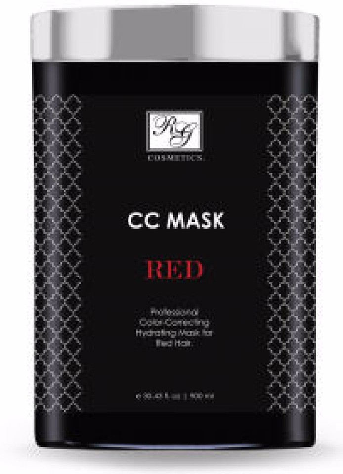 RG Cosmetics CC Mask Red 946ml/32oz (Color Correct Hydrating Mask for ...