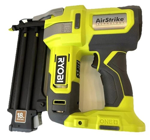 Ryobi P321 18V Cordless AirStrike 18 Gauge Brad Nailer (Tool Only ...