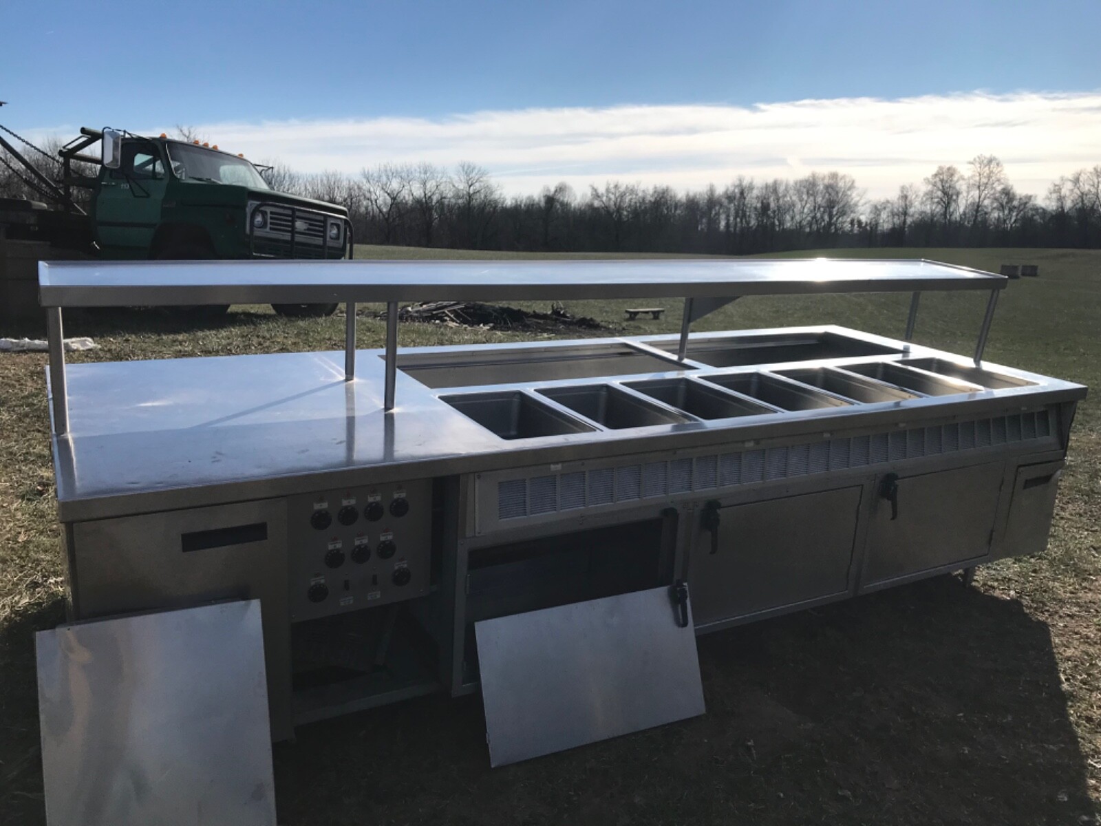 Delfield commercial restaurant hot and cold buffet table | eBay