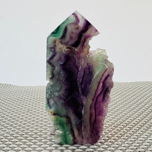 272G Natural unique colored fluorite pillar quartz crystal sample | eBay