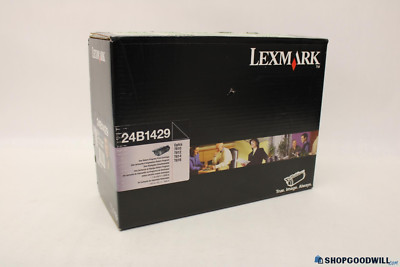 New Genuine Black LEXMARK 24B1429 Toner for OPTRA T610,T612,T614,T616 ...