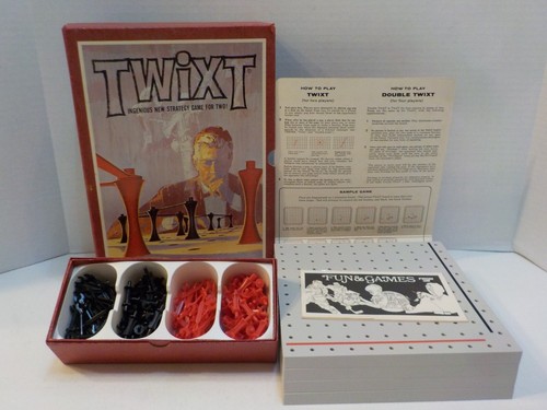 N G0430 TWIXT Ingenious New Strategy Game for Two 3M 60s | eBay