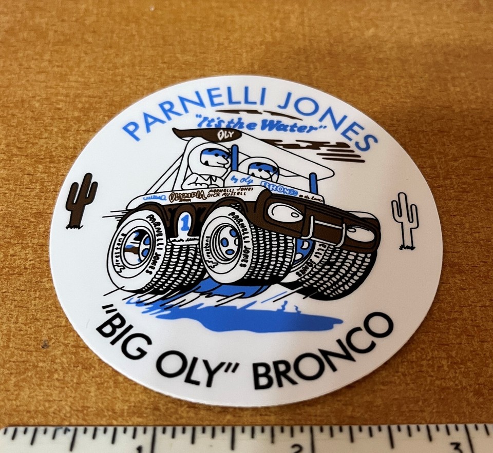 Baja Bronco Stroppe decals stickers 1966-1977 classic vintage racing ...