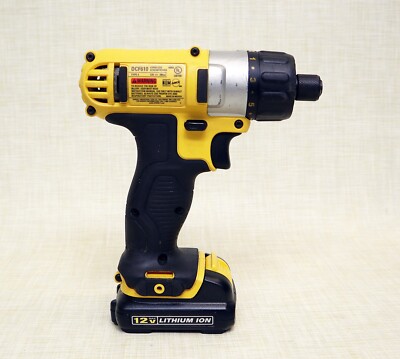 DeWALT DCF610 Cordless 12V Screwdriver with battery | eBay