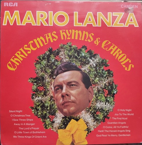 Mario Lanza - Christmas Hymns & Carol. Vinyl/Records/Albums/LP/Singles ...