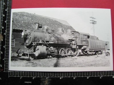 1939 PHOTO COWLITZ CHEHALIS & CASCADE RAILROAD 4-8-0 LOCOMOTIVE #20L ...