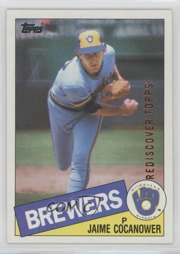 2017 Topps Rediscover Topps Buybacks Bronze Jaime Cocanower #1985-576 ...