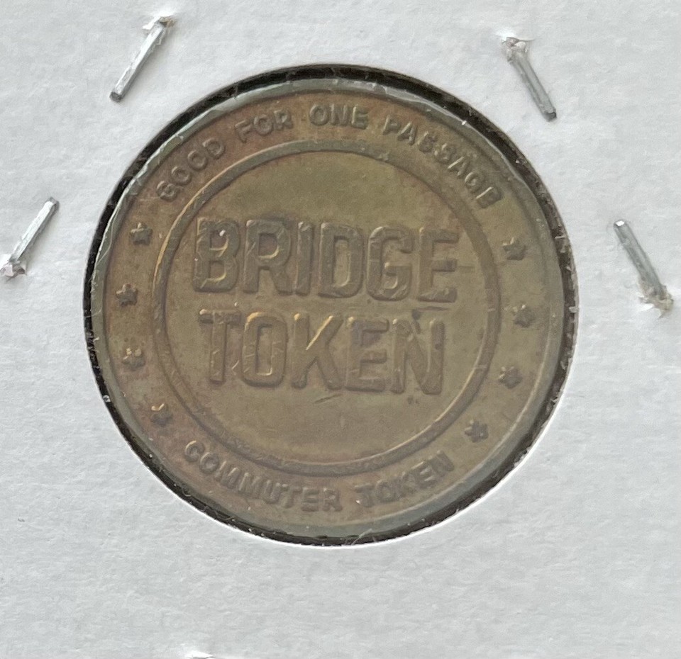 Delaware River Joint Toll Bridge Commission PA NJ Token Atwood/Coffee ...