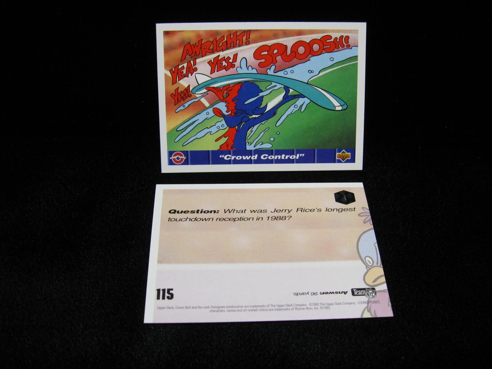 1992 Daffy Duck Comic Ball Upper Deck #115 | eBay