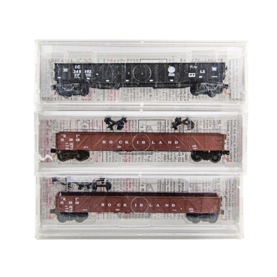 Assorted Micro Train Lines 1:160 N Scale Model Train Freight Gondola ...