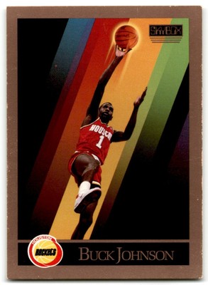 1990-91 SkyBox Buck Johnson Houston Rockets #108 | eBay