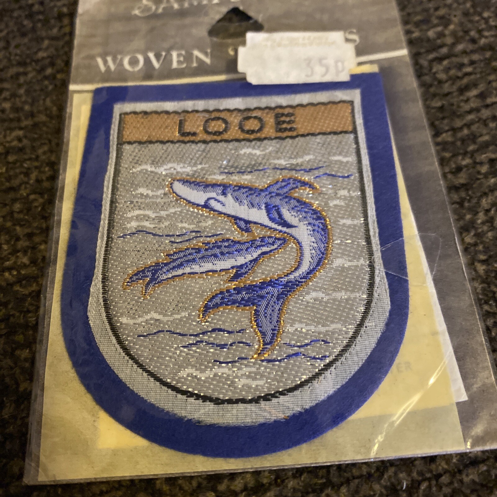 VTG LOOE Cornwall England Sew On Patch | eBay