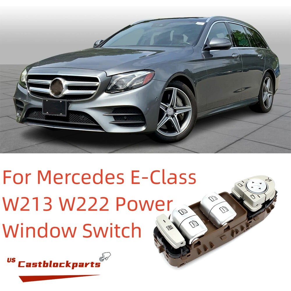 For Mercedes E-Class W213 W222 Power Window Switch Left Driver Side ...