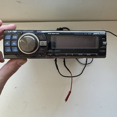 Alpine CDA-9886 Car Dash Stereo AM FM Radio Receiver CD MP3 Player 1 ...