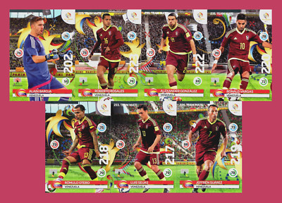 Venezuela Team - Panini Copa America Centenario USA 2016 Adrenalyn XL ...