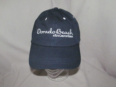 DORADO BEACH RITZ CARLTON RESERVE Hotel Puerto Rico navy blue sport cap ...