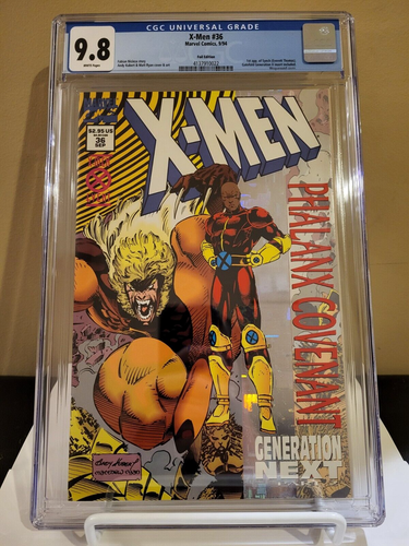 X-Men #36 CGC 9.8, 1st Appearance of Synch, Possible Omega Level Mutant ...
