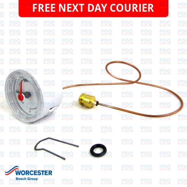 WORCESTER 24i & 28i JUNIOR PRESSURE GAUGE 87161423980 - NEW *FREE NEXT ...